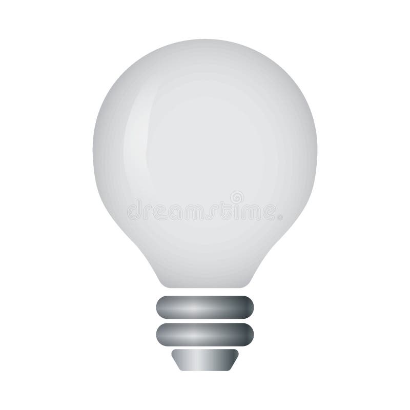 Light Bulb. Vector Illustration Decorative Design Stock Vector ...