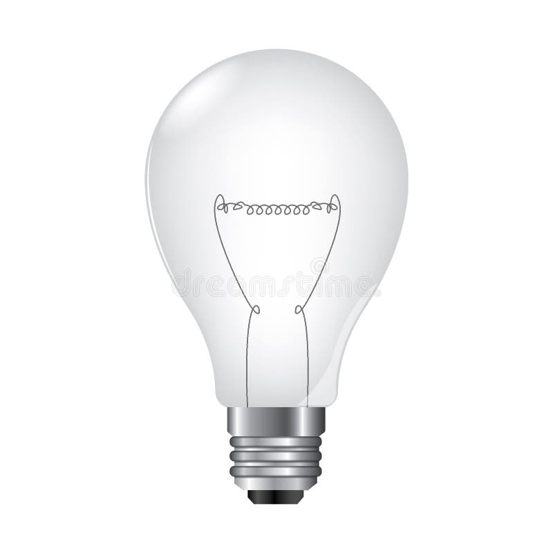 Light Bulb. Vector Illustration Decorative Design Stock Vector ...