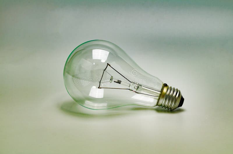 Light bulb ,vintage style stock photo. Image of incandescent - 61895522