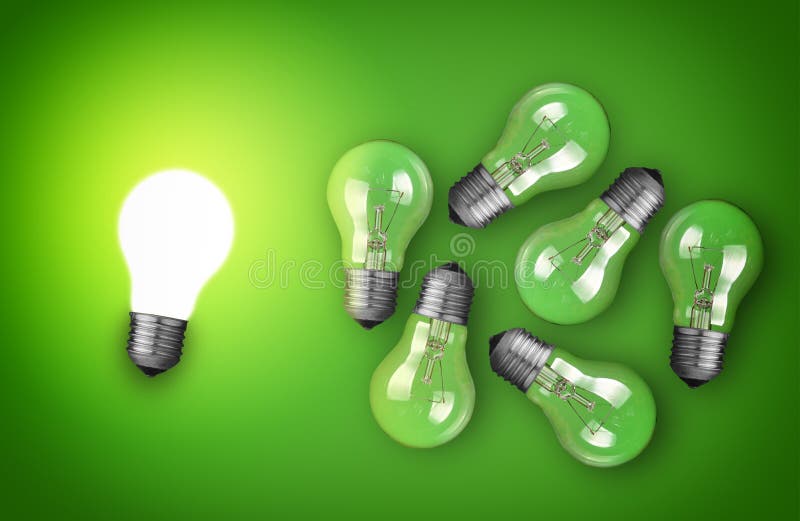 Bulbs Evolution Stock Illustrations – 322 Bulbs Evolution Stock ...