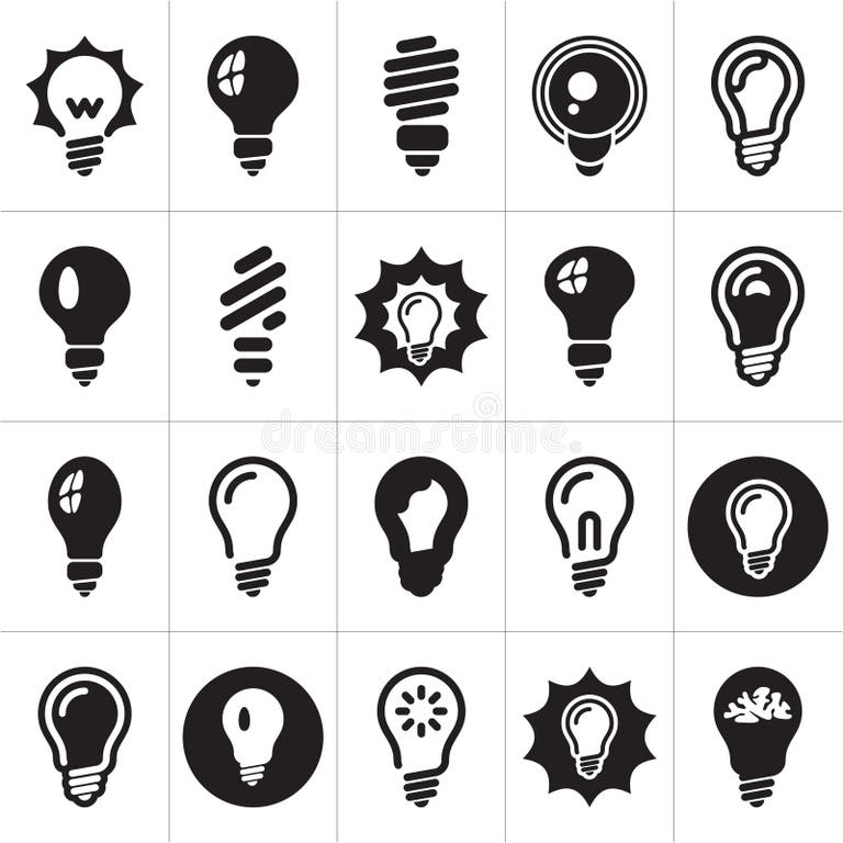 Outline Light Bulbs Stock Illustrations – 3,298 Outline Light Bulbs ...