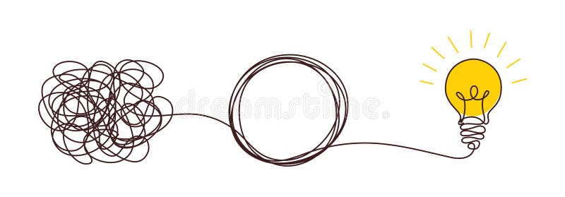 Light Bulbs with Confused Concept of Chaos. Complex Way from Start To ...