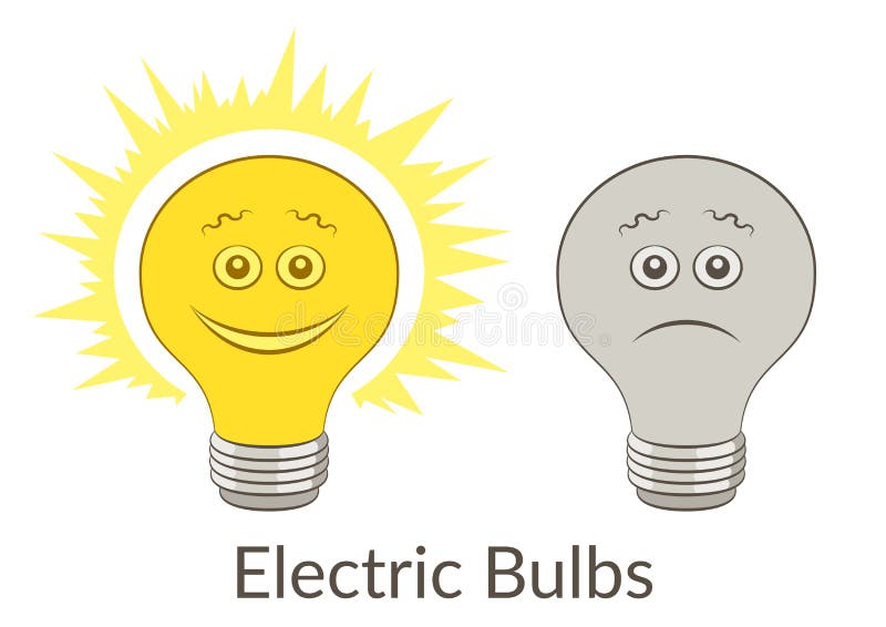 Sad Light Bulb Cartoon Stock Illustrations – 371 Sad Light Bulb Cartoon ...