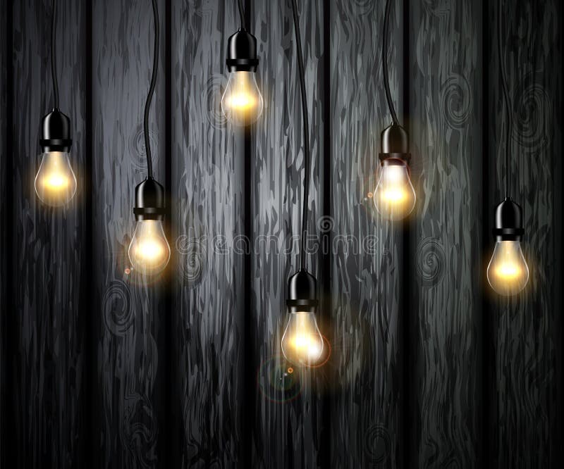 Seven-light Red Candle Arch. Stock Illustration - Illustration of ...