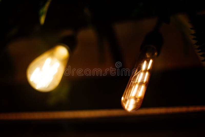 Incandescent light bulb. stock image. Image of classic - 119281575