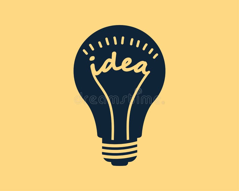 Light Bulb Symbol. Idea, Quick Tips Concept. Stock Vector ...