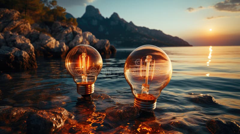 Light Bulbs Sea Stock Illustrations – 417 Light Bulbs Sea Stock ...