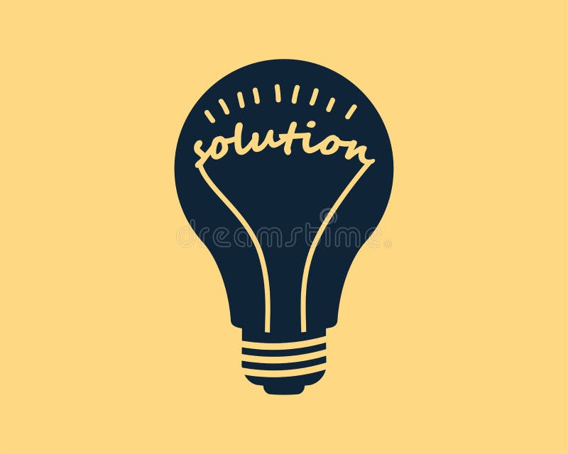 Light Bulb Symbol. Idea, Quick Tips Concept. Stock Vector ...