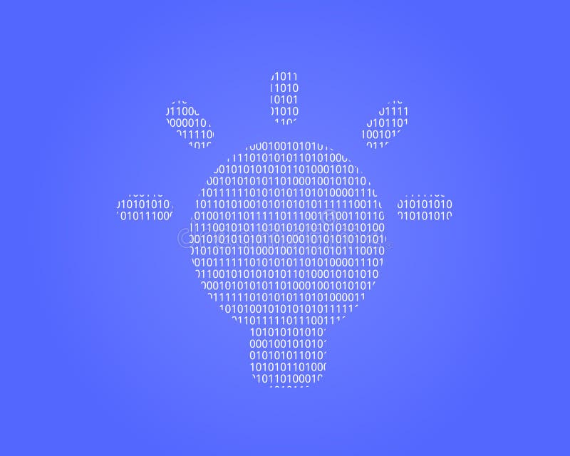 Light Burb with Idea or Technology Innovation with Code Number Inside ...