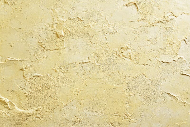 A Light Butter-yellow Surface with a Fine, Sandy Texture. the Warm ...