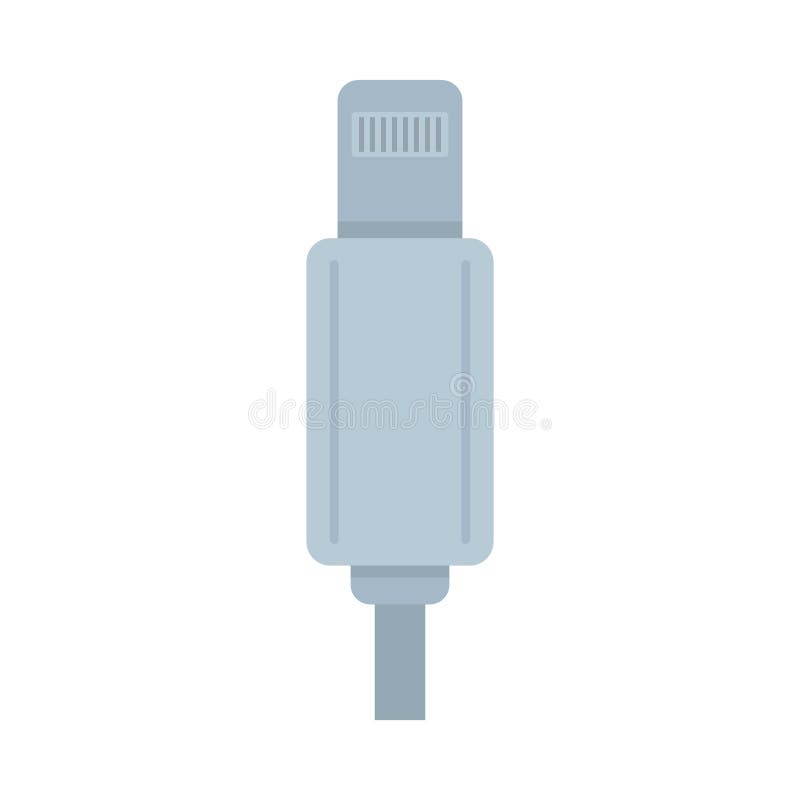 Adapter Connector Icons Set, Outline Style Stock Vector - Illustration ...