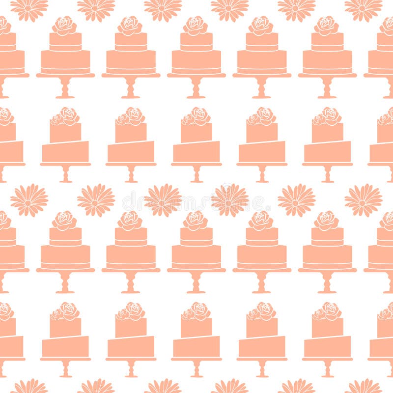 Light Cake Pattern Background Design Stock Vector - Illustration of ...