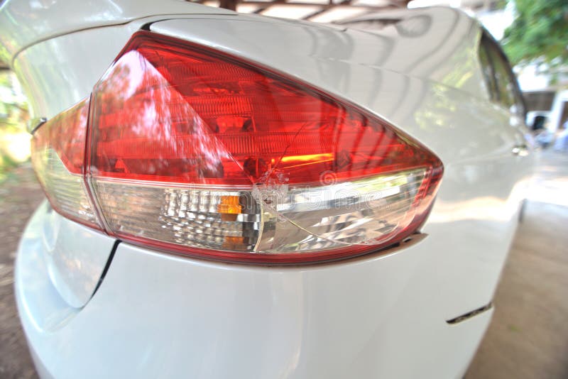 Light of the car. stock photo. Image of automobile, isolated - 114393142