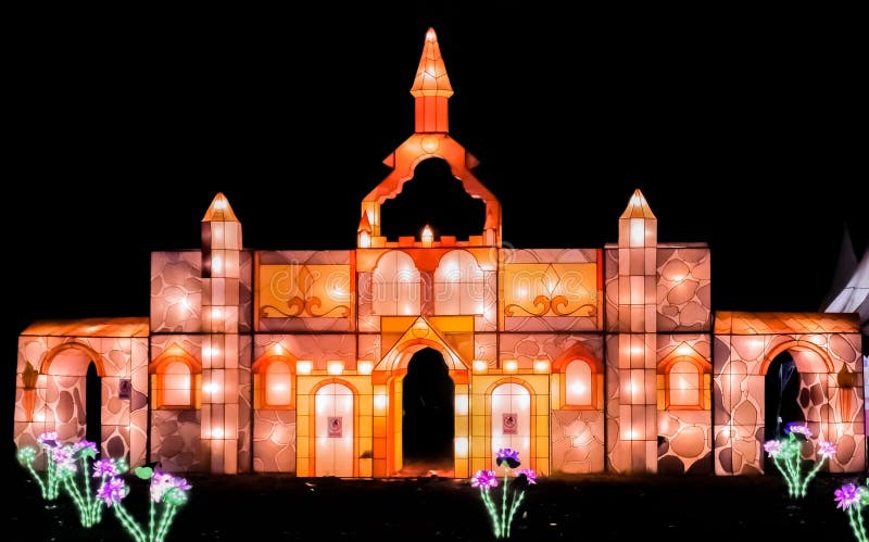 Light castle stock photo. Image of night, beautiful - 233319326