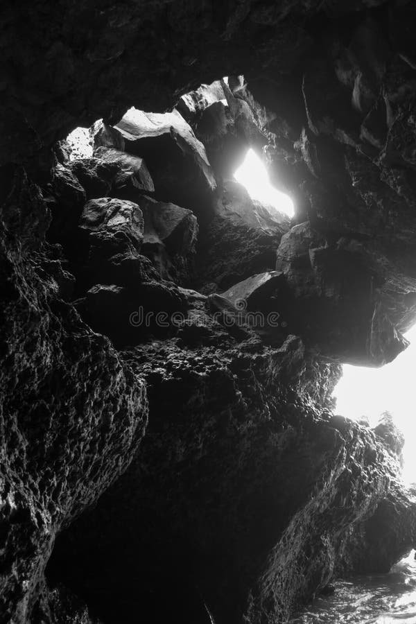 Light into Cave stock photo. Image of nature, rock, white - 98152556