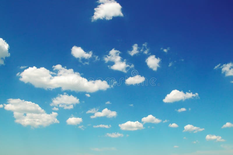 Light Clouds in the Blue Sky Stock Photo - Image of color, azure: 144156330