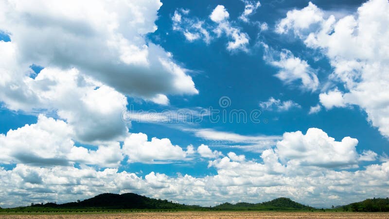 Light Clouds Blue Sky in Sunshine Day in Thailand Stock Image - Image ...