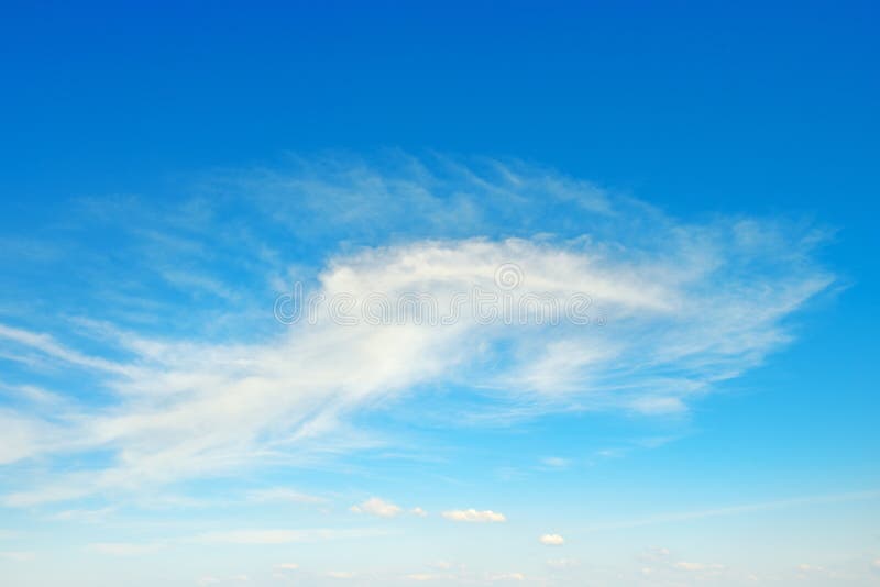 Light clouds in the sky stock image. Image of nature - 96342997