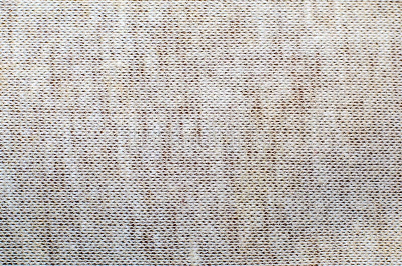 Light Coarse Linen Fabric Texture with Visible Thread Weave Creating ...