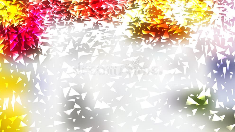 Light Color Geometric Triangle Background Stock Vector - Illustration ...
