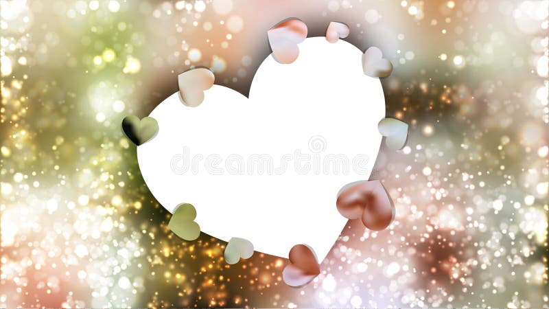 Light Color Heart Background Stock Vector - Illustration of happy ...