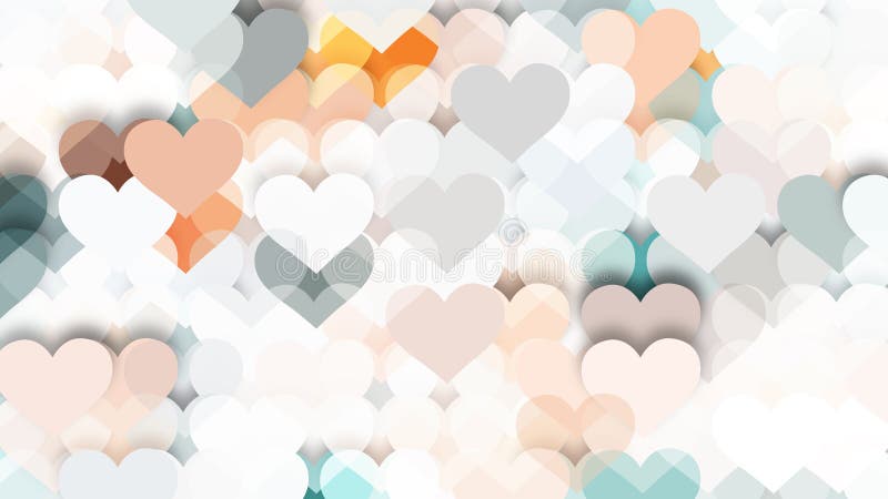 Yellow Heart Wallpaper Background Illustration Stock Vector ...