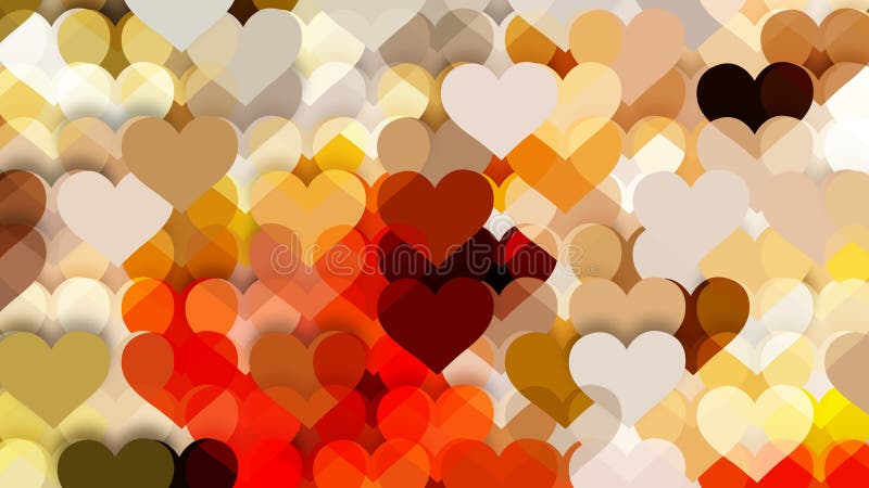 Light Color Heart Background Vector Stock Vector - Illustration of ...