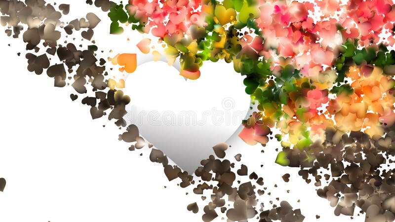 Light Color Love Background Stock Vector - Illustration of amour, heart ...