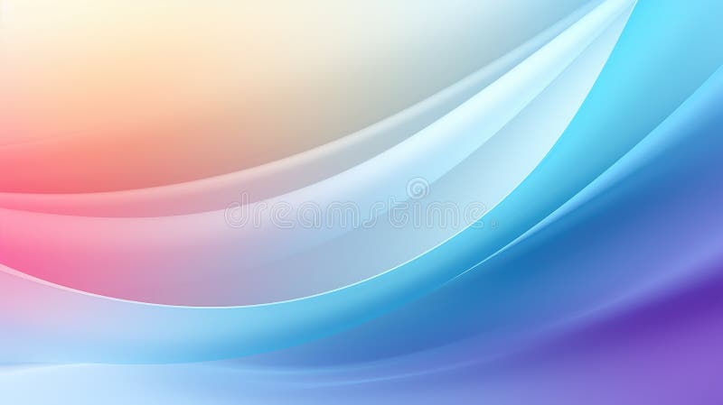 Light Color Rainbow Gradient Background Stock Illustration ...