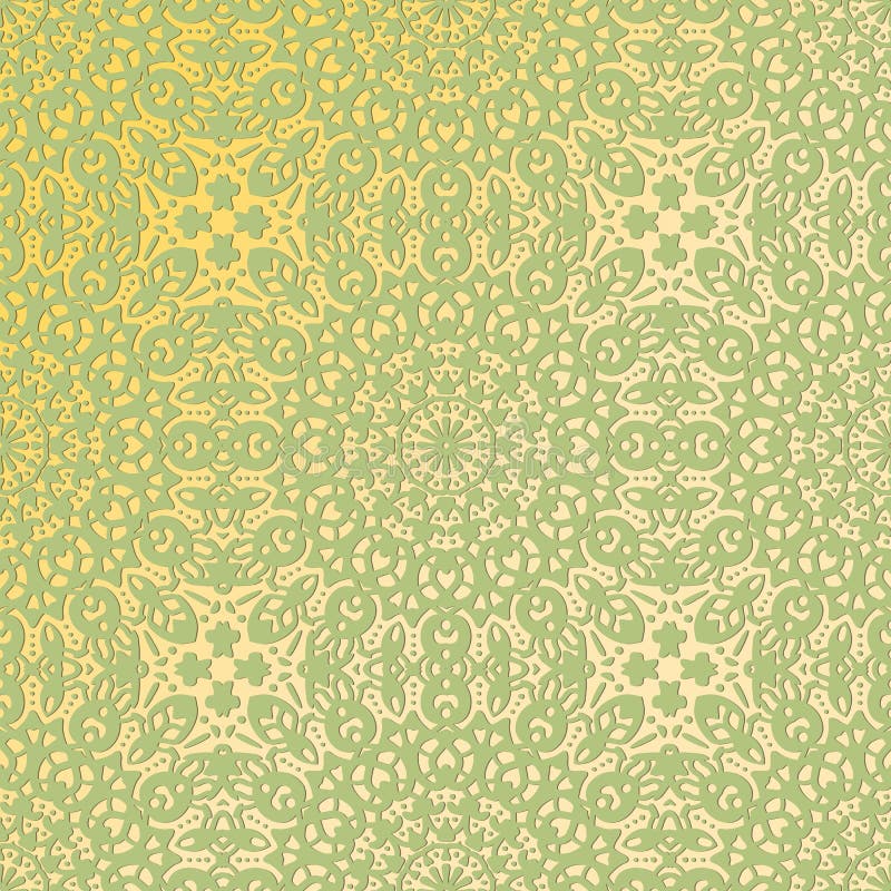 Light Color Invitation Card Design with Mandala.Floral Background ...