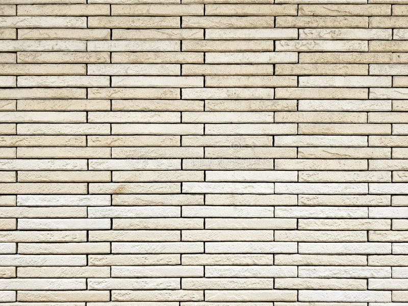 Light Colored Bricks Wall Background in Repeating Horizontal Pattern ...