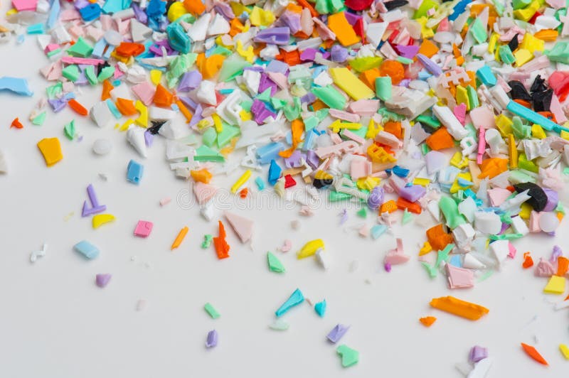 Light Colored Plastic Regrind Stock Image - Image of pellets, crusher ...