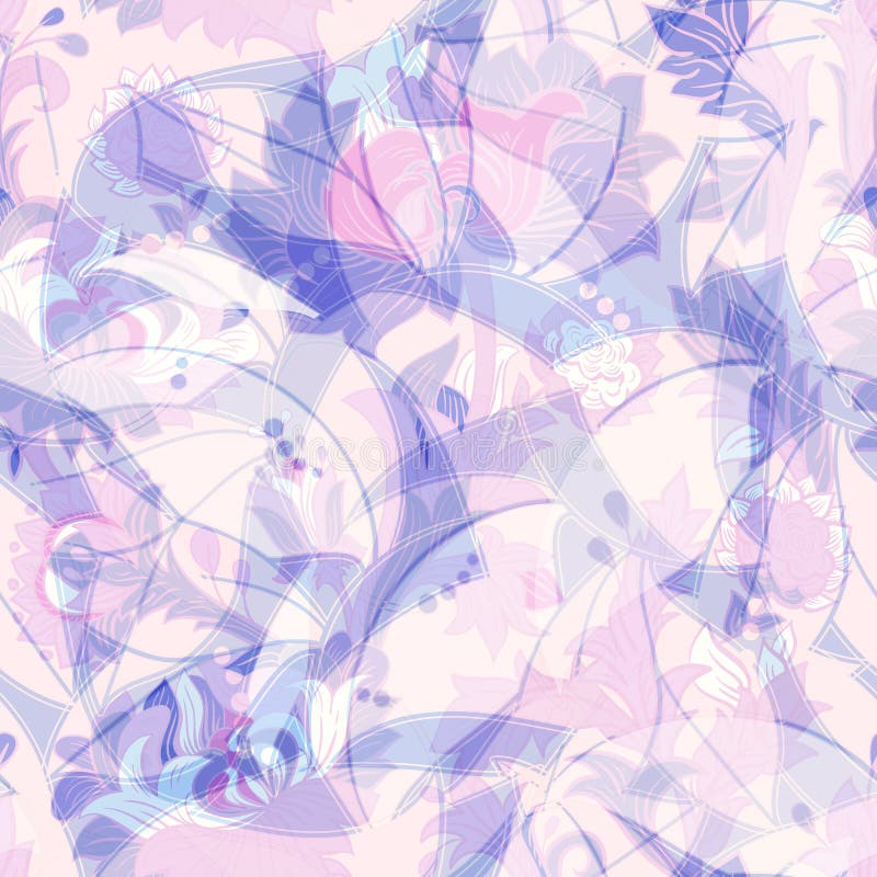 Light Colorful Seamless Pattern Stock Vector - Illustration of lace ...