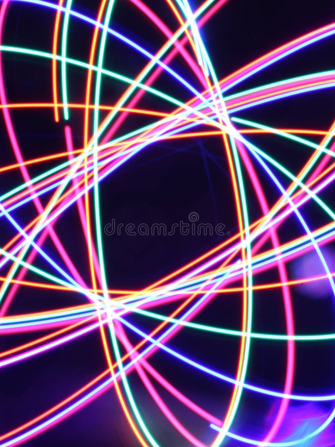Light Colors Abstract Neutron Protons Forms Backgrounds Stock Image ...