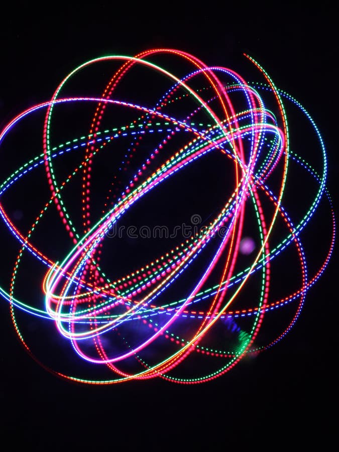 Light Colors Abstract Neutron Protons Forms Backgrounds Stock Image ...