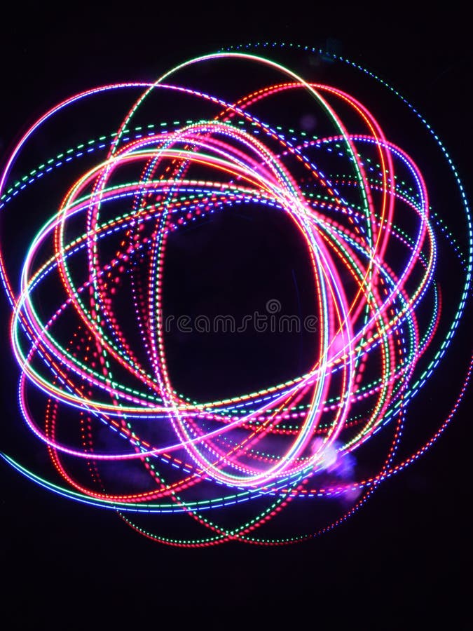 Light Colors Abstract Neutron Protons Forms Backgrounds Stock Image ...