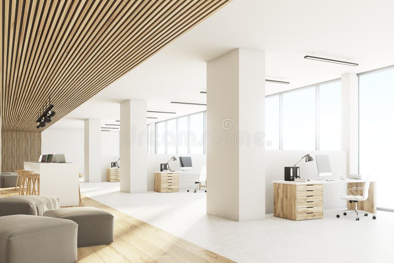 Side View Office Workplace Stock Illustrations – 5,217 Side View Office ...