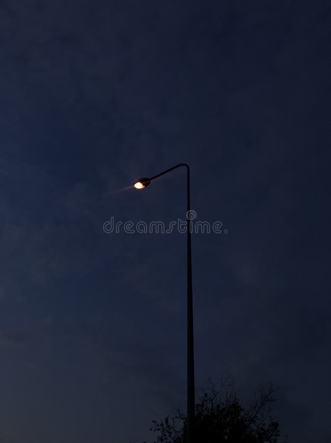 Light is coming stock image. Image of night, coming - 125368013
