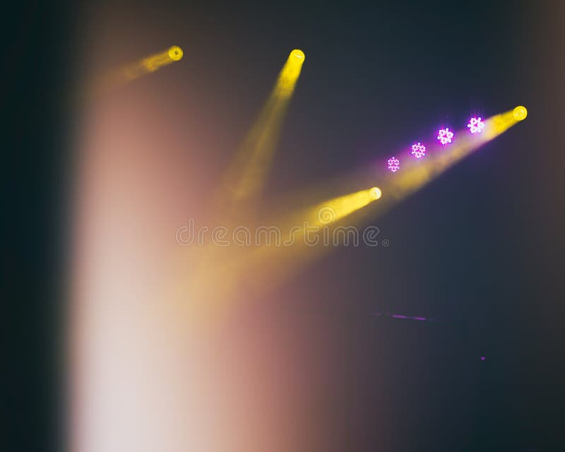 Light during a concert stock image. Image of equipment - 103356583
