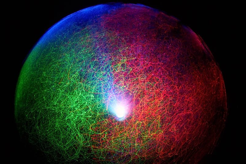 Light conductors stock illustration. Illustration of energy - 138977895