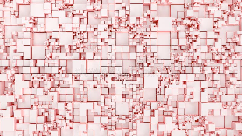 Light Coral Background. Abstract Geometric Surface Stock Illustration ...