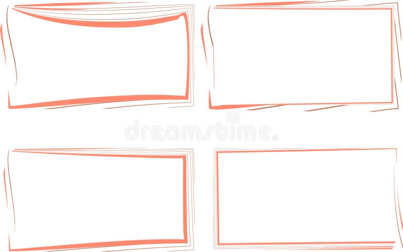 Line Art Rectangular Frames Stock Illustrations – 2,257 Line Art ...
