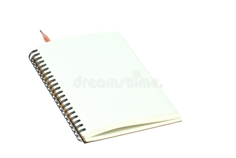 Light Cream Color Paper Note and Pencil Stock Photo - Image of business ...