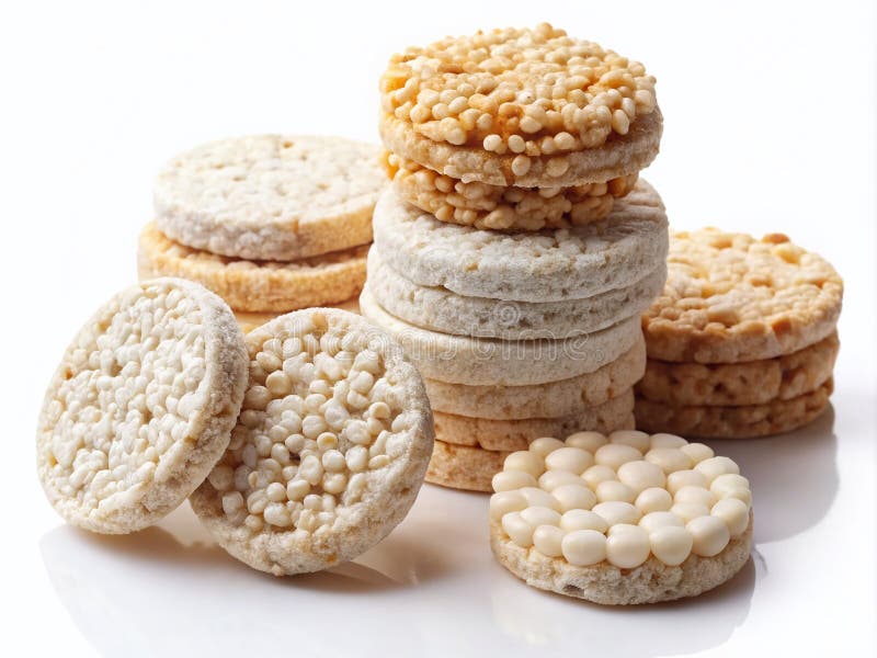 Light and Crispy Puffed Rice Cakes a Healthy Snacking Solution for ...