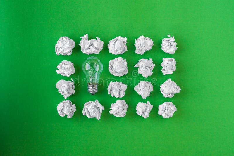 Light and crumpled paper stock image. Image of achievement - 70503697