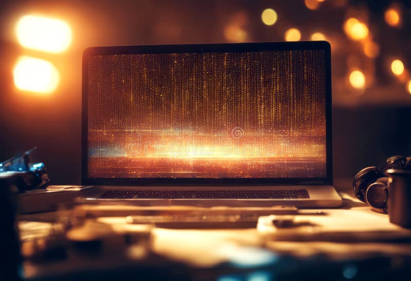 Light Cyberspace World Technology Social Coding Safety Developer Bright Design Programming