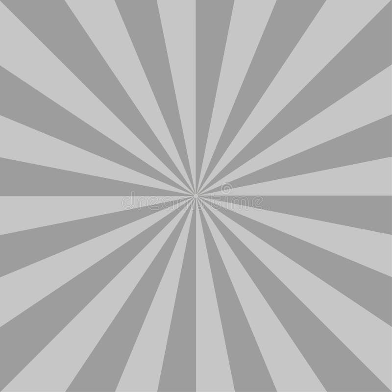 Light and Dark Gray Radiating Rays Background. Vector Illustration. EPS ...