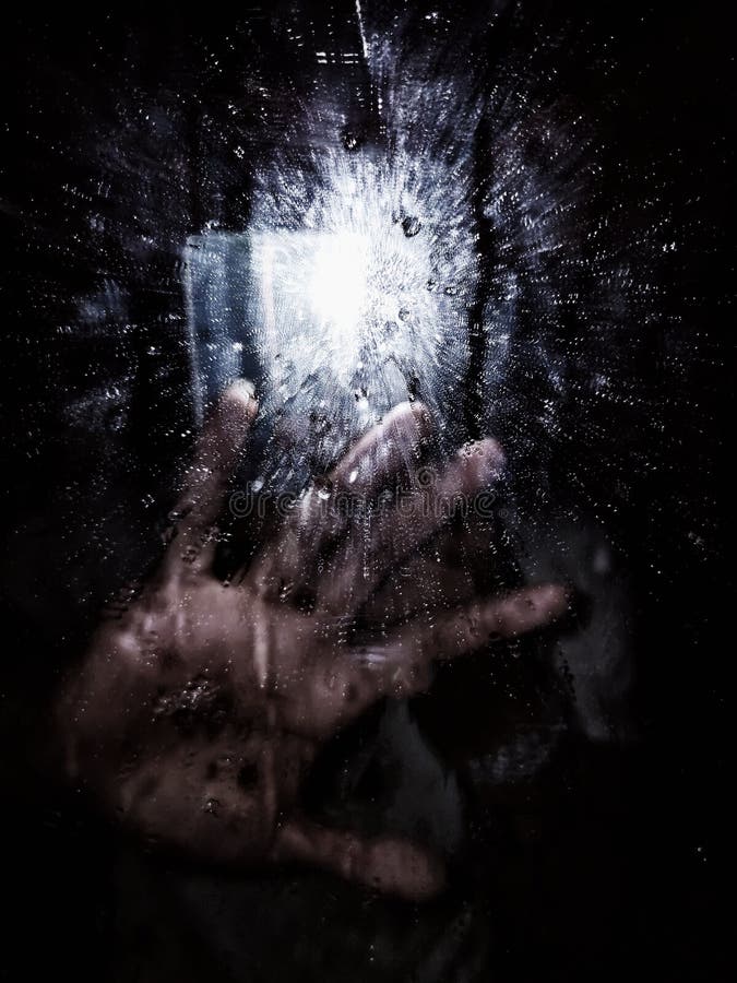 Light in the Dark and Hand with High Quality Stock Photo - Image of ...