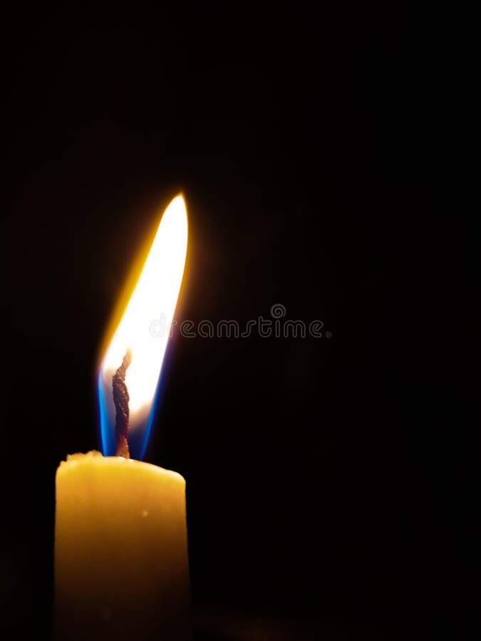 Light in the Darknes at Midnight Stock Photo - Image of light, darknes ...
