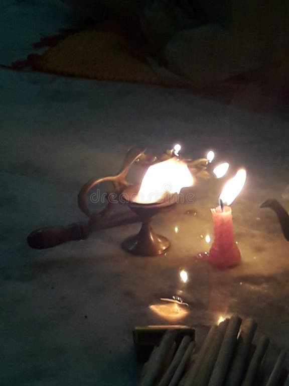 Fire stock photo. Image of arati, pradip, fire, light - 131404734